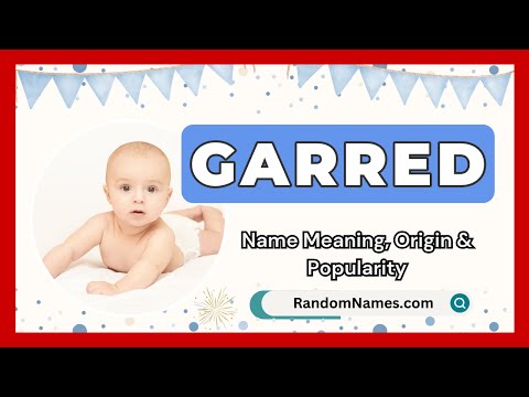 Garred - Baby Boy Name Meaning, Origin & Popularity - RandomNames.com