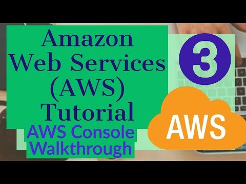 Amazon Web Services AWS Tutorial 3 - AWS Console Walkthrough, Billing Reminder Creation, AWS Regions