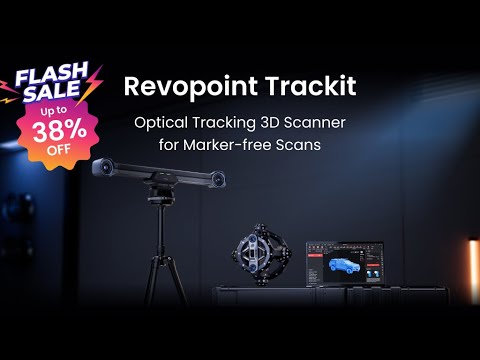Kickstarter: Revopoint Trackit, Optical Tracking 3D Scanner