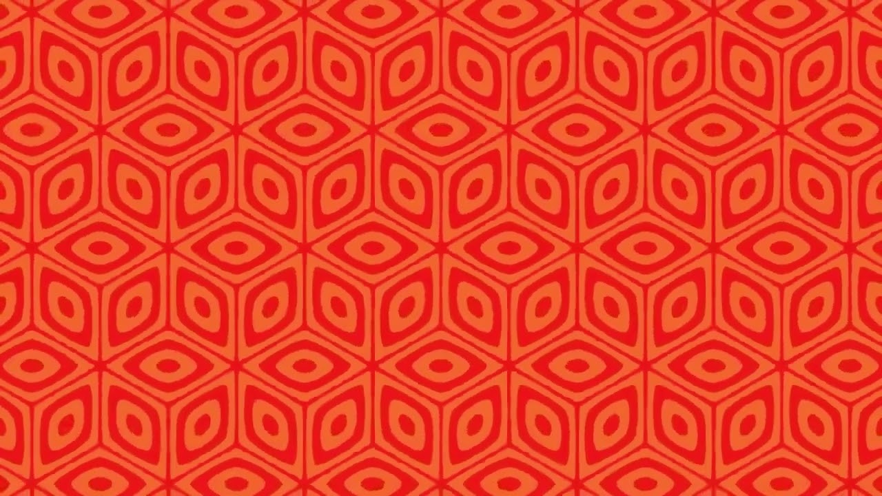 Red Abstract Geometric Pattern Background with Moving Hexagonal Shapes Loop #motionbackgroundloop 