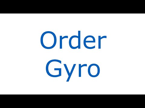Play This To Order Gyro In Greece