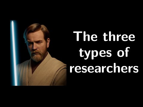 The three types of researchers
