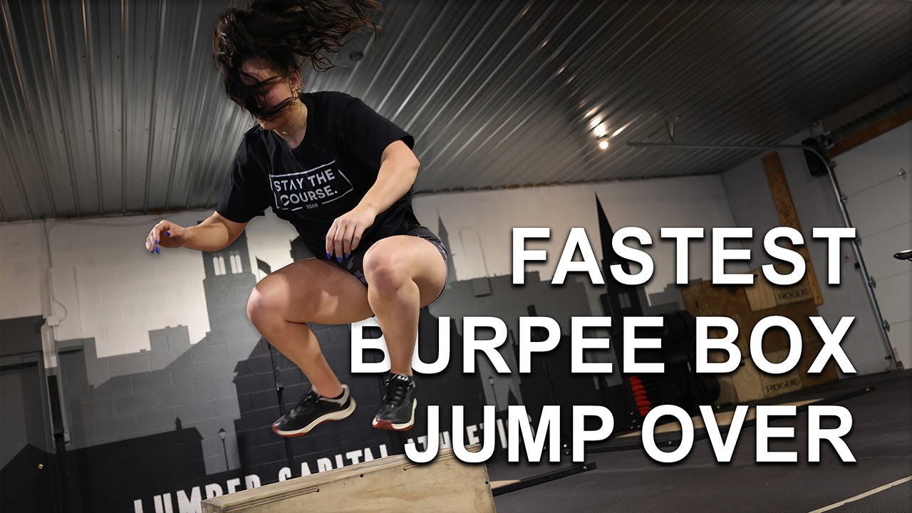 Fast Burpee Box Jump Over Technique