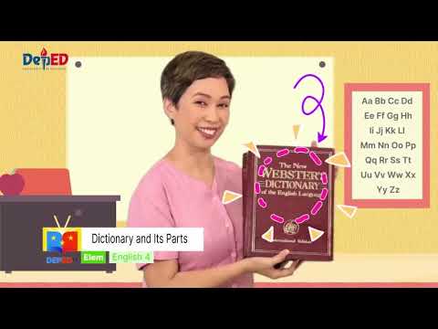 Dictionary and it's Parts | Grade 4 English
