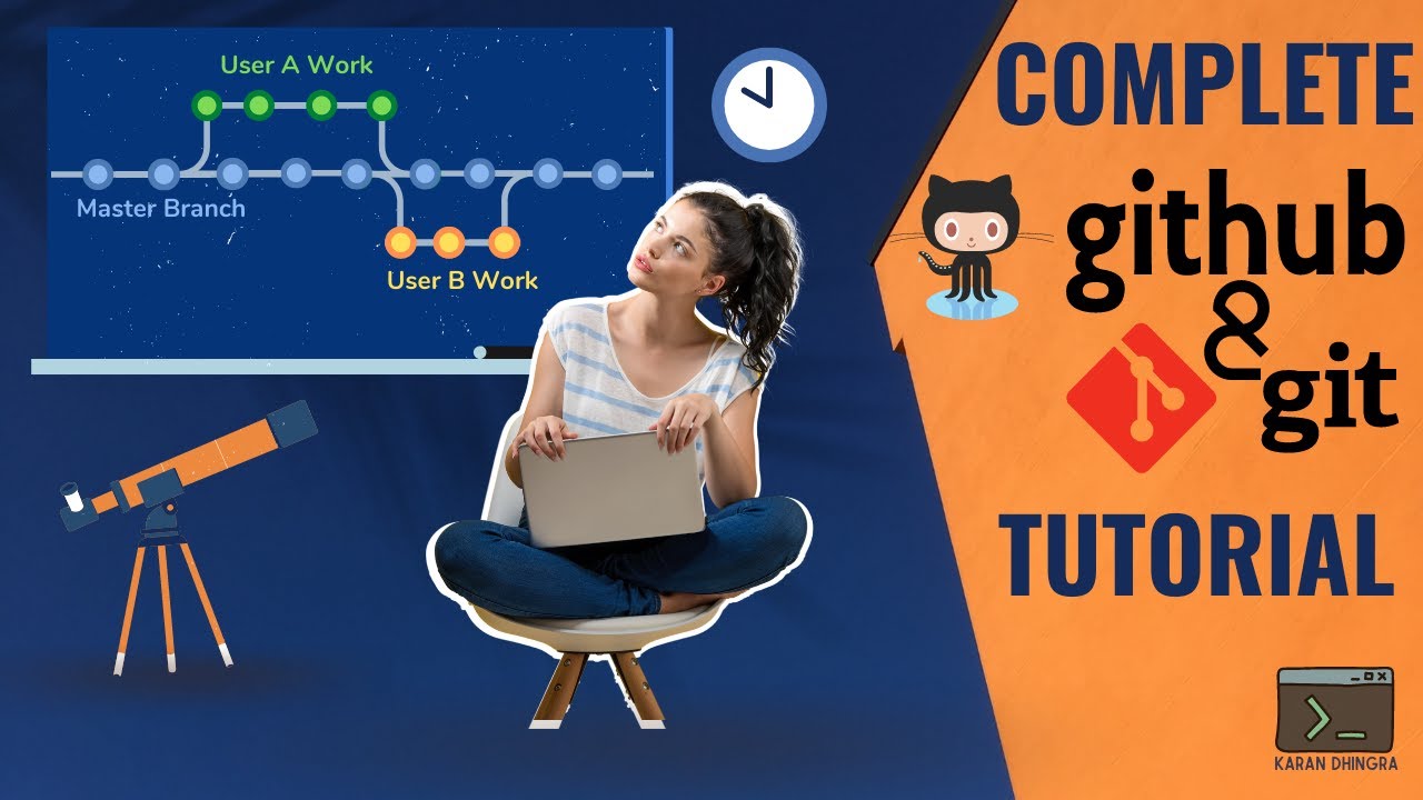 Complete Git and GitHub Tutorial for Beginners + NOTES | 20 Minutes | HINDI (2021)