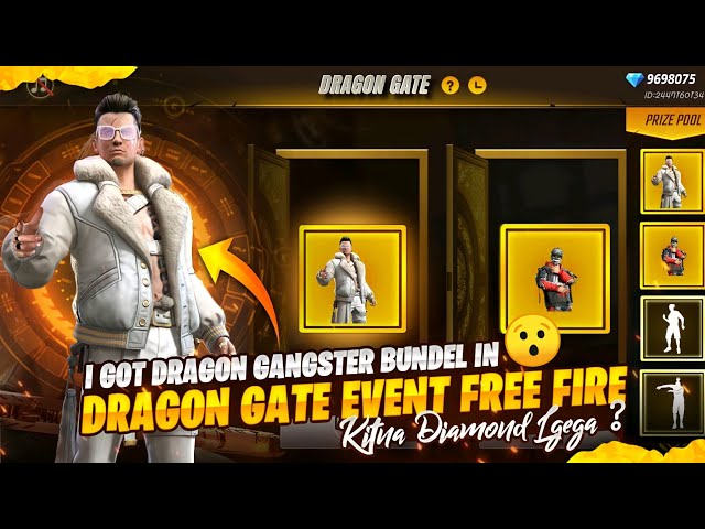 How to get the new Dragon Gangster Bundle through Free Fire's Dragon ...