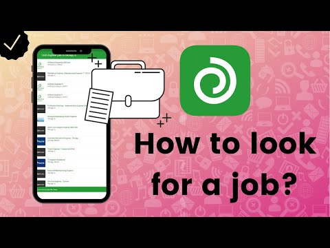 How to look for a job using Adzuna?