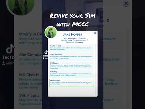 Revive your dead sim with this Mod!