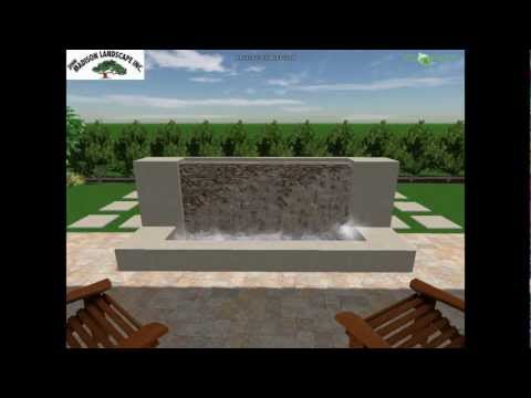 John Madison Landscape Water Feature Design 2-20-13