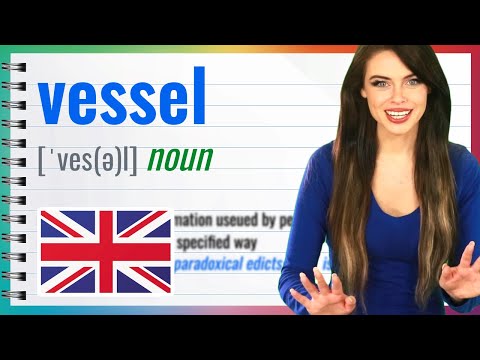 VESSEL (C1 Advanced) Learn English Vocabulary
