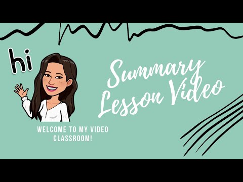 CE Summary and Connection Video Lesson