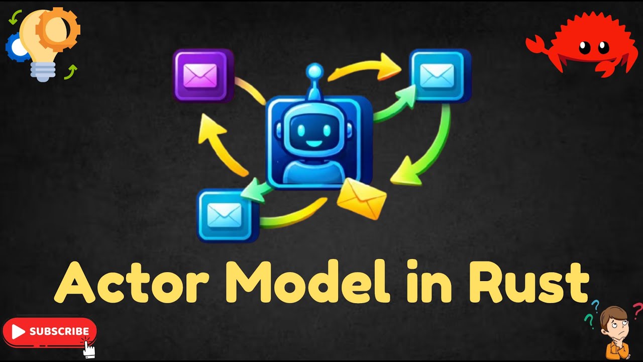 Actor Model in Rust | Concurrency Made Safe & Easy | No More Data Races