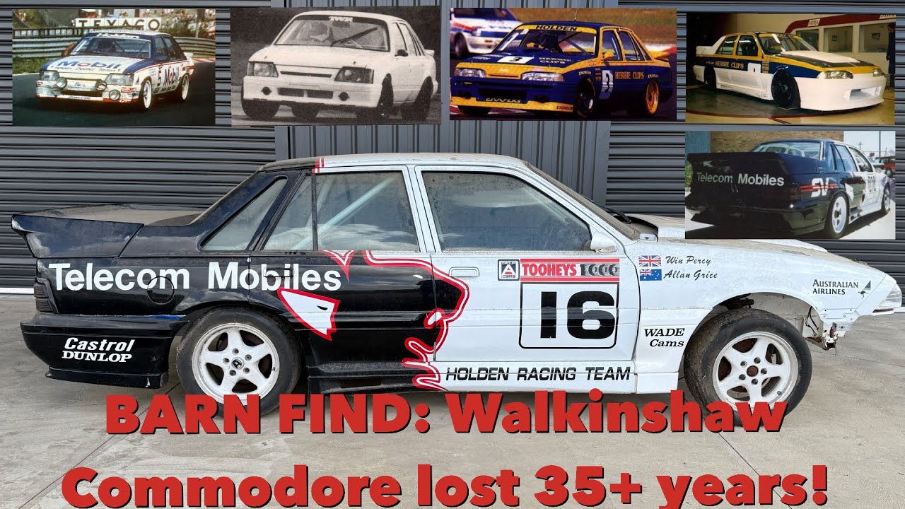 Bonus Episode: BARN FIND Walkinshaw Holden Commodore VK/VL lost for 35+ years found!