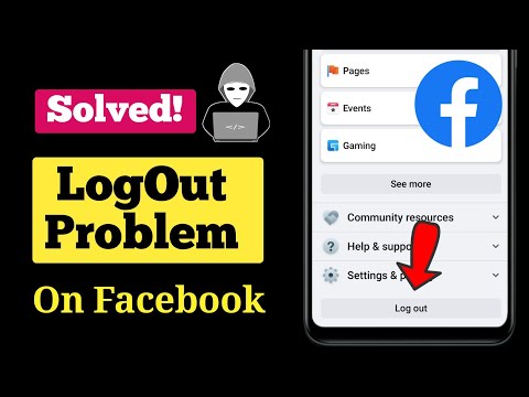 Why Can't Logout Facebook ?Facebook Logout Problem Solved