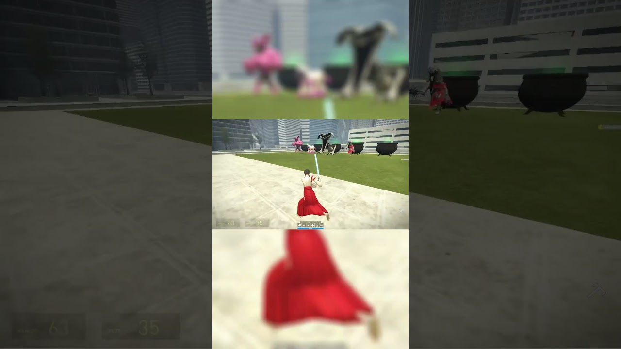 Who doesn't like chaos? #shorts #garrysmod #roblox #gmodshorts #gmod #poppy3 #skibiditoilet #games