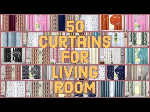 50 curtains for living room | curtain design for home interior | home decorating ideas