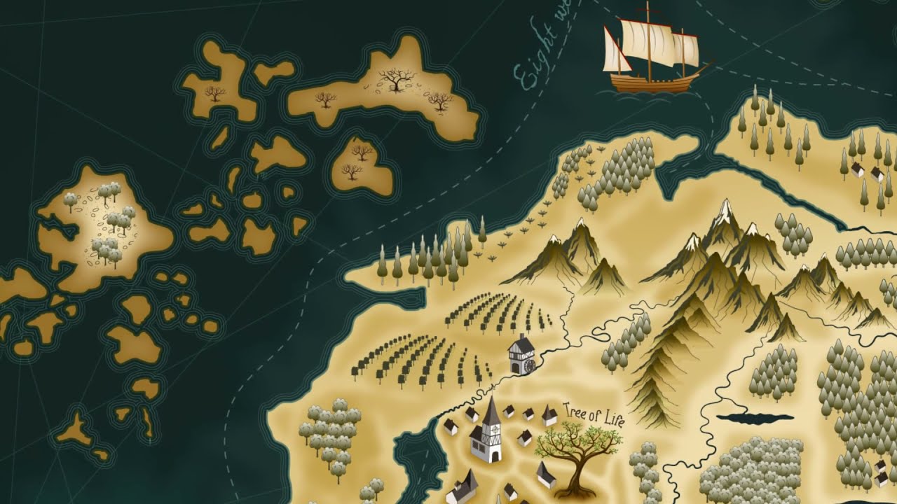 Diseño de Mapas vectoriales - Vector Maps Design