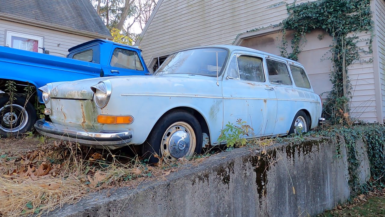 Rescued 1971 Volkswagen Type 3 Squareback in Marina Blue Is Begging To ...