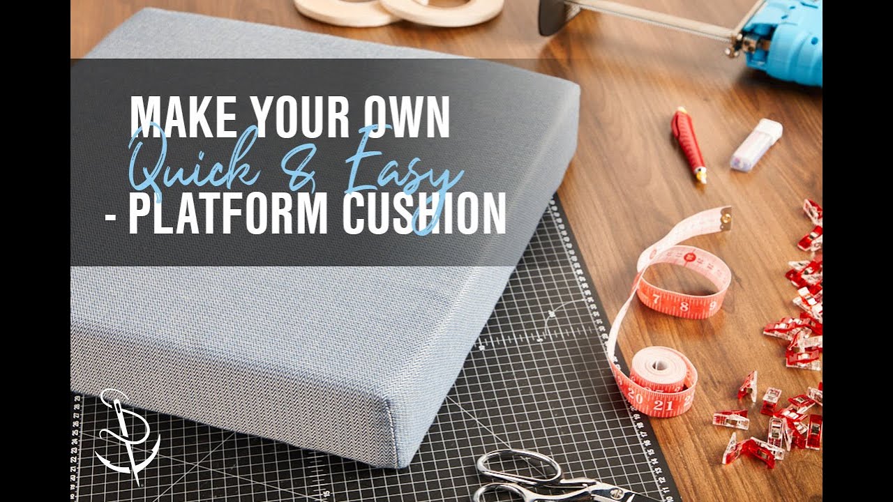 How to Make a Quick and Easy Platform Cushion