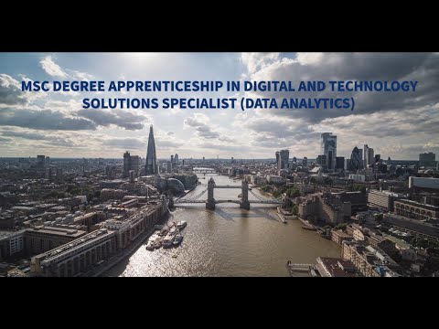 MSc Digital and Technology Solutions Degree Apprenticeship – Data Analytics Specialist