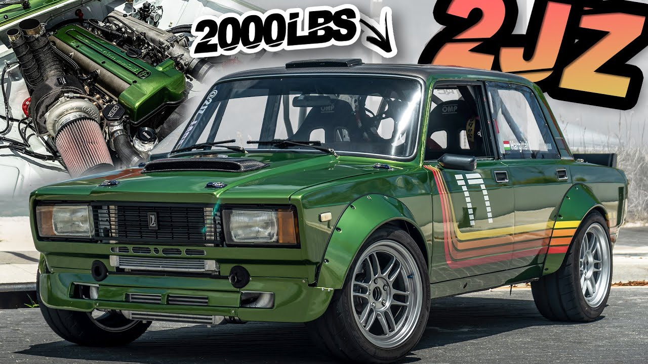 1988 Lada With Turbo 2JZ Swap Is Absolutely Glorious - autoevolution