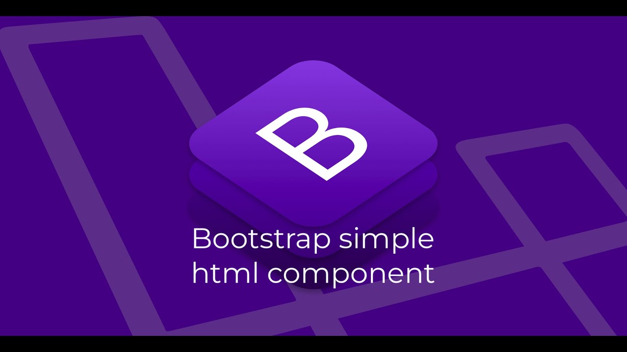 Simple Bootstrap Exercise - HTML component