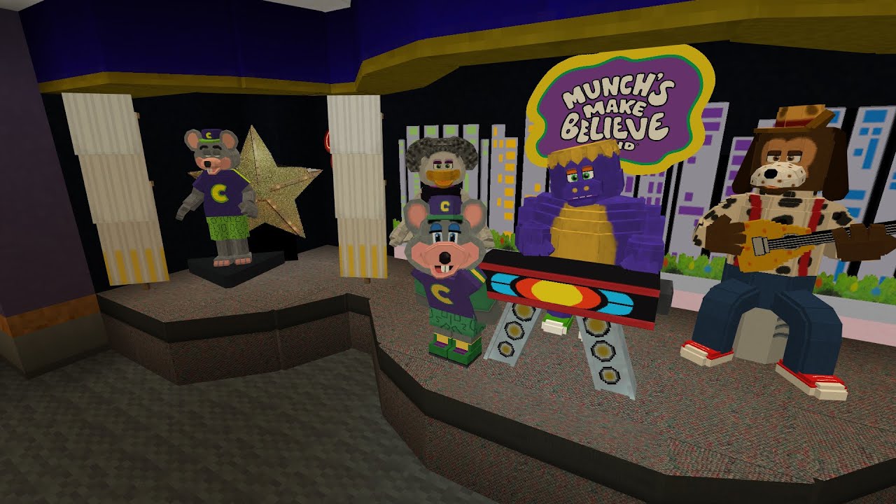 Minecraft Chuck E. Cheese 3 Stage / Walkaround Mod Release