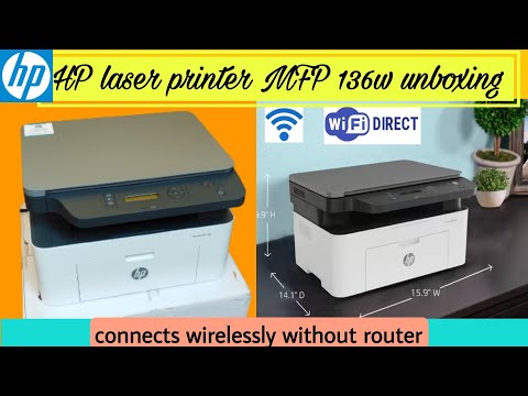 Desktop Computer - HP 136W LASER MULTIFUNCTION MONOCHROME WI-FI PRINTER ...
