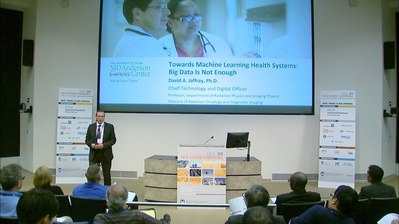 2019 Data Science Conference - David Jaffray