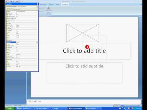 Embed a Timer in Power Point