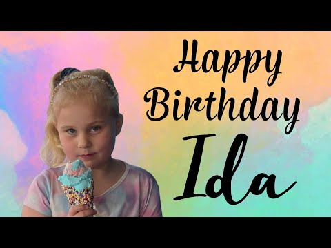 Celebrating Ida's Birthday