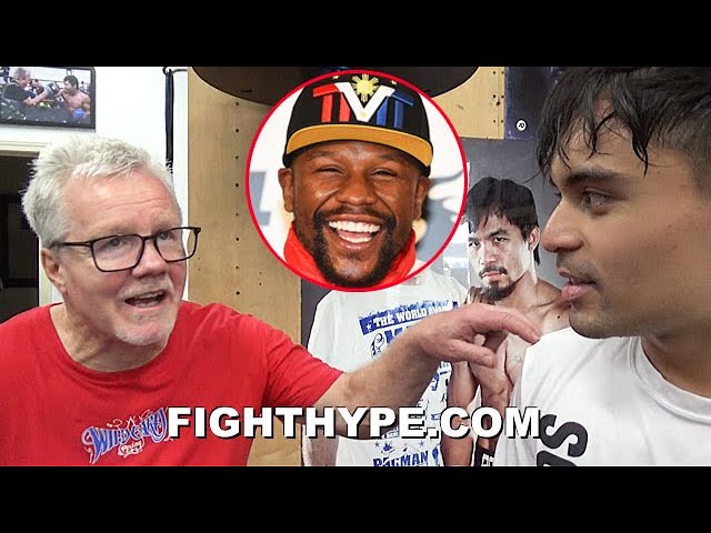 Watch: Manny Pacquiao's son recreates an iconic picture with Freddie ...