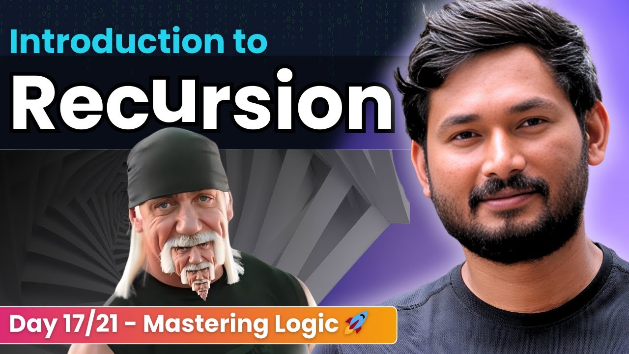 Introduction to Recursion in JavaScript | Day 17/21 of Problem Solving with JS🚀