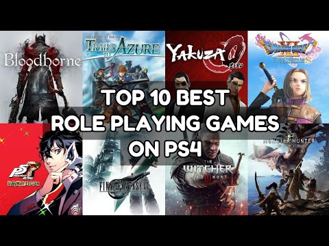 Top 10 Best Role Playing Games On PS4 | 2023
