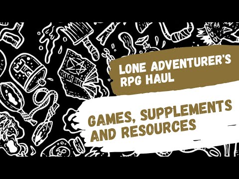 2023 Solo RPG Book Haul