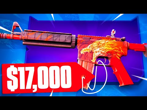 $17,000 M4A4 HOWL UNBOXING! (2000$ start)