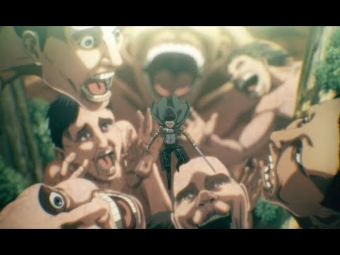 Levi vs Zeke Round 3 | Levi Kills His Comrades | AoT season 4 ep 14