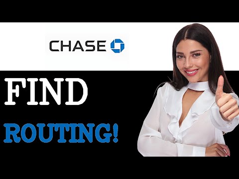 How To Find Your Chase Bank Routing Number (2025)