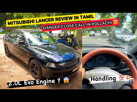 Mitsubishi Lancer 2.0L Engine Review In Tamil 💯 | Car Control Level 🤯