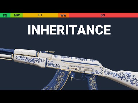 AK-47 Inheritance - Skin Float And Wear Preview