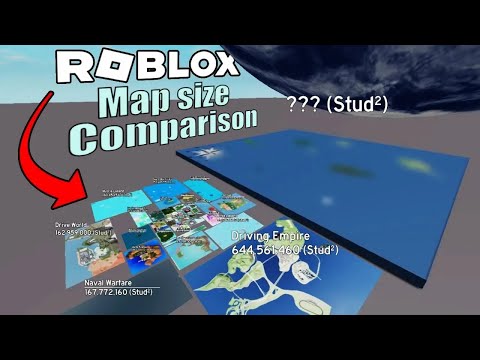Roblox Map Size Comparison🗺️