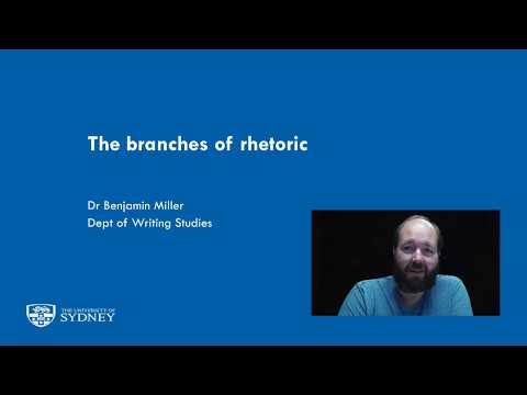 Branches of rhetoric