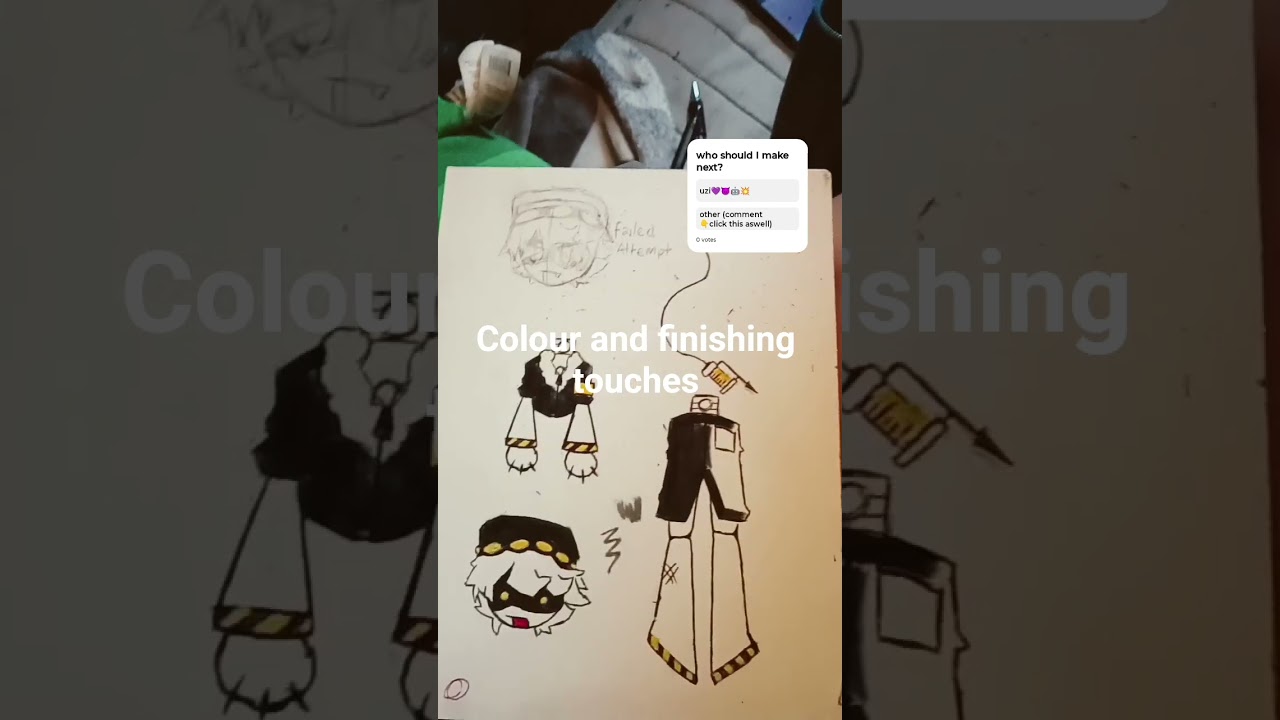 paper doll N!! who make next? #art #cool #meme #murder drones #drawing #paperdoll #N #uzi #cute #wow