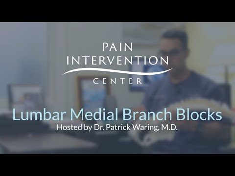 Lumbar Facet Medial Branch Blocks
