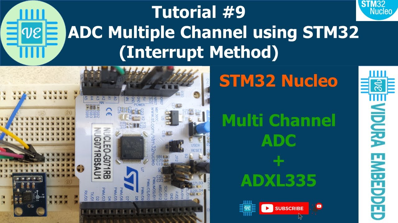 ADC Multiple Channel using STM32(Interrupt Method)