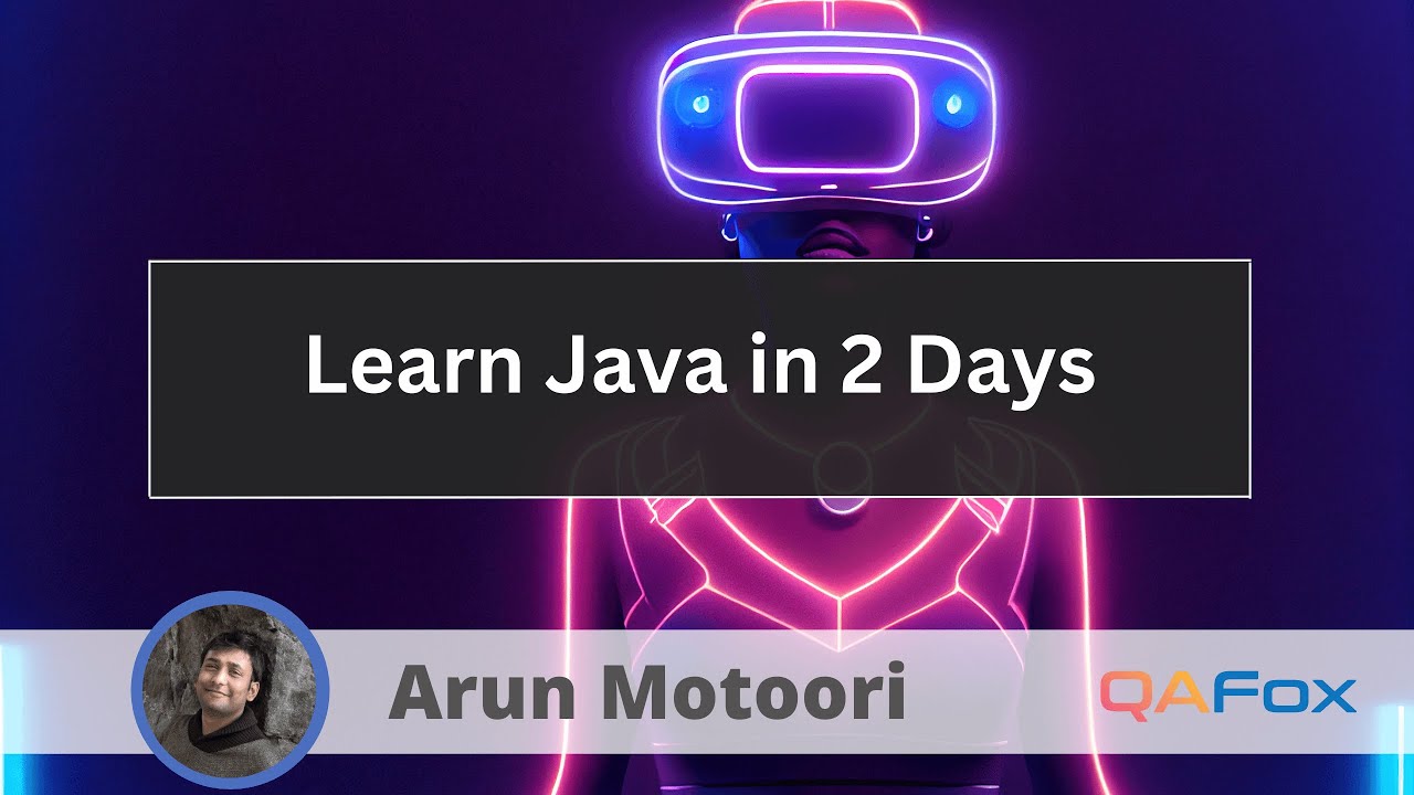Learn Core Java for Selenium in 2 days