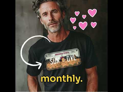 Arizona State Sun Devils Shirt of the Month