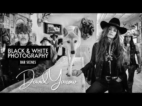 Black and White Photography "David Yarrow" Bar Scenes | Featured Artist