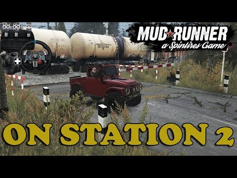 Steam Community :: Video :: SpinTires: MudRunner | On station 2 | Map Mod | Suzuki LJ80 Jangkrik ...