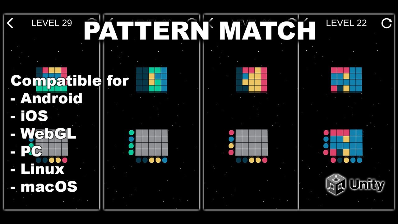 Pattern Match - Unity Puzzle Game Source Code